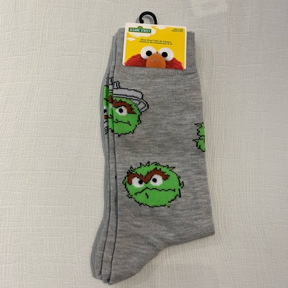 Underwear & Socks | Sesame Streets Oscar The Grouch Socks | Poshmark